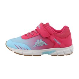 Indoorschuh Kappa "JOLIEN", M&auml;dchen, Gr. 40, pink (pink, bblau), Synthetik, Schuhe