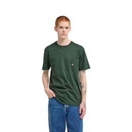 Sporttop Element "Icon Label Pocket", Herren, Gr. L, gr&uuml;n (deep forest), Obermaterial: 100% Baumwolle., Tops Sporttop