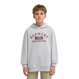 Hoodie Element "Home Team", Jungen, Gr. 12(148-156cm), mid grau heather, Obermaterial: 70% Baumwolle, 30% Baumwolle., Sweatshirts Hoodie