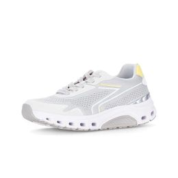 Sneaker Gabor "Sneaker low", Damen, Gr. 35,5, grau, Schuhe Sneaker