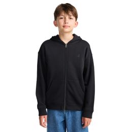 Hoodie Element "Aligator", Jungen, Gr. 12(148-156cm), flint schwarz, Obermaterial: 55% Baumwolle, 25% Baumwolle, 20% Polyester., Sweatshirts Hoodie