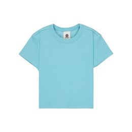 Shirttop Element "Icon Crop", Damen, Gr. L, forget me not, Obermaterial:[Hauptmaterial] 95% Baumwolle, 5% Elasthan., Tops Shirttop