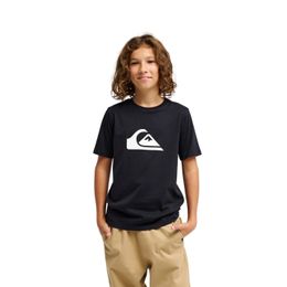 T-Shirt Quiksilver "Ev Comp Logo", Jungen, Gr. 10, schwarz, Obermaterial: 100% Baumwolle., Shirts T-Shirt