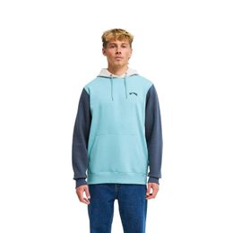 Kapuzensweatshirt Billabong "Arch Block", Herren, Gr. L, blau haze, Obermaterial: 55% Baumwolle, 25% Baumwolle, 20% Polyester., Sweatshirts