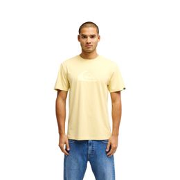 T-Shirt Quiksilver "Ev Comp Logo", Jungen, Gr. L, straw, Obermaterial:100% Baumwolle, Shirts T-Shirt