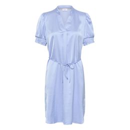 Midikleid Saint Tropez "Kleid PananSZ", Damen, Gr. M, N-Gr, blau (serenity), Obermaterial: 54% Polyester PES. 46% Viskose CV., Kleider Midikleid
