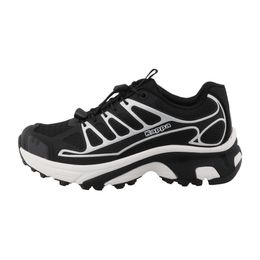 Sneaker Kappa "MARAH", Damen, Gr. 36, schwarz, Synthetik, Schuhe Sneaker