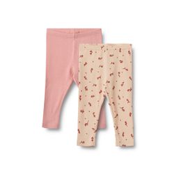 Leggings Wheat "Wheat 2 Leggings Jules", M&auml;dchen, Gr. 62, rose water flowers, 96% Baumwolle (Bio), 4% Elasthan, normal, Hosen Leggings