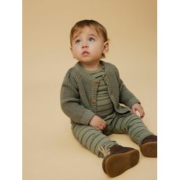 Langarmbody LIL' ATELIER "NBMKAIL LS SLIM BODY LIL NOOS", Jungen, Gr. 86, N-Gr, overland trek, Jersey, Obermaterial: 95% Baumwolle, 5% Elasthan, unifarben, Rundhals, Bodys, Baumwollmischung