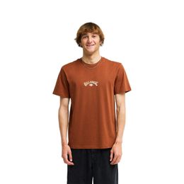 T-Shirt Billabong "Arch Diamond", Jungen, Gr. S, tortoise shell, Obermaterial: 70% Baumwolle, 30% Baumwolle., Shirts T-Shirt