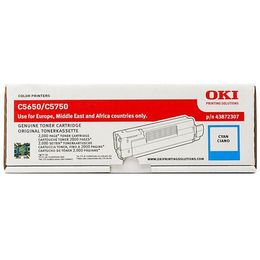 OKI Toner 43872307 cyan