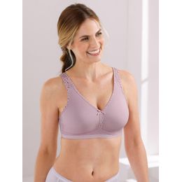 w&auml;schepur w&auml;schepur Damen Komfort-BH ohne B&uuml;gel, ros&eacute;-grau-bedruckt, Gr&ouml;&szlig;e 85C