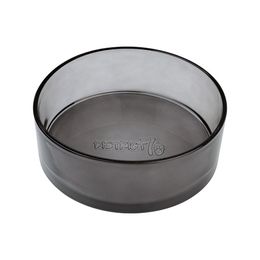 District 70 Hundenapf Glas DAWN schwarz M