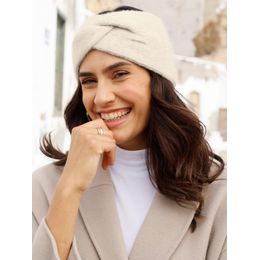 WITT Damen Stirnband mit Knoten, beige, Gr&ouml;&szlig;e 0