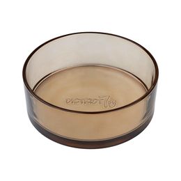 District 70 Hundenapf Glas DAWN champagne M