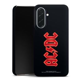 DeinDesign Galaxy A36 5G Handy Premium Case Smartphone Handyh&uuml;lle Schutzh&uuml;lle matt Official Licensed Product Acdc Logo Premium Case