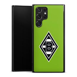 DeinDesign Galaxy S22 Ultra Handy Silikon H&uuml;lle Case schwarz Handyh&uuml;lle Gladbach Soccer Borussia M&ouml;nchengladbach