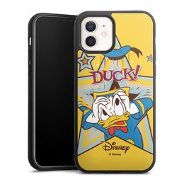 DeinDesign iPhone 12 Handy Gallery Case Handyh&uuml;lle 9H Geh&auml;rtetes Glas R&uuml;ckseite H&uuml;lle Donald Duck Disney Official Licensed Product Gallery Case