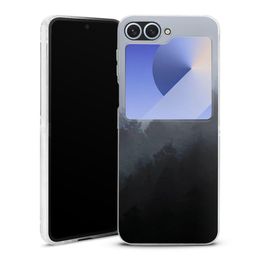 DeinDesign Galaxy Z Flip 6 Handy Hard Case Schutzh&uuml;lle transparent Smartphone Handy H&uuml;lle Kunst Nature Tree Hard Case