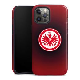 DeinDesign iPhone 12 Pro Max Handy Panzer Handyh&uuml;lle robuste Outdoor H&uuml;lle Schutzh&uuml;lle gl&auml;nzend Coat Of Arms Eintracht Frankfurt Official Licensed Product Tough 