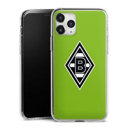 DeinDesign iPhone 11 Pro Max Handy Silikon H&uuml;lle Case transparent Handyh&uuml;lle Gladbach Soccer Borussia M&ouml;nchengladbach Silikon Case
