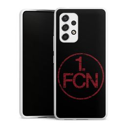 DeinDesign Galaxy A53 5G Handy Silikon H&uuml;lle Case wei&szlig; Handyh&uuml;lle Merchandise Silikon Case