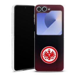 DeinDesign Galaxy Z Flip 6 Handy Hard Case Schutzh&uuml;lle transparent Smartphone Handy H&uuml;lle Coat Of Arms Eintracht Frankfurt Official Licensed Product Hard Case