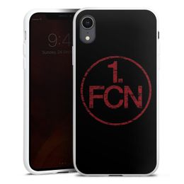 DeinDesign iPhone Xr Handy Silikon H&uuml;lle Case wei&szlig; Handyh&uuml;lle Merchandise Silikon Case