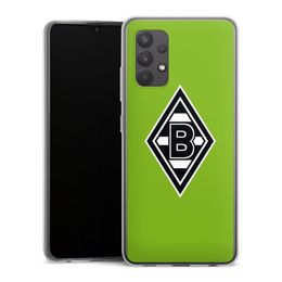 DeinDesign Galaxy A32 4G Handy Silikon H&uuml;lle Case transparent Handyh&uuml;lle Gladbach Soccer Borussia M&ouml;nchengladbach Silikon Case