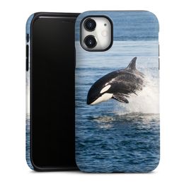 DeinDesign iPhone 11 Handy Panzer Handyh&uuml;lle robuste Outdoor H&uuml;lle Schutzh&uuml;lle matt Orca Ocean Wale Tough Case