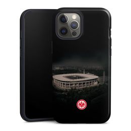 DeinDesign iPhone 12 Pro Max Handy Panzer Handyh&uuml;lle robuste Outdoor H&uuml;lle Schutzh&uuml;lle gl&auml;nzend Stadium Official Licensed Product Eintracht Frankfurt Tough Case