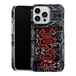 DeinDesign iPhone 13 Pro Handy Premium Case Smartphone Handyh&uuml;lle Schutzh&uuml;lle matt Merchandise Acdc Official Licensed Product Premium Case