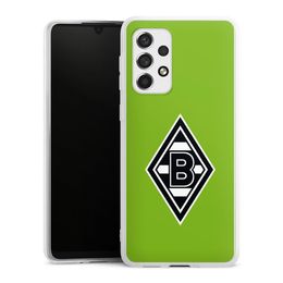 DeinDesign Galaxy A33 5G Handy Silikon H&uuml;lle Case transparent Handyh&uuml;lle Gladbach Borussia M&ouml;nchengladbach Soccer Silikon Case