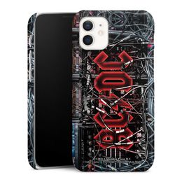 DeinDesign iPhone 12 mini Handy Premium Case Smartphone Handyh&uuml;lle Schutzh&uuml;lle gl&auml;nzend Merchandise Acdc Official Licensed Product Premium Case