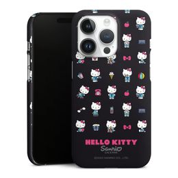 DeinDesign iPhone 14 Pro Handy Premium Case Smartphone Handyh&uuml;lle Schutzh&uuml;lle matt Kindheit Merchandise Hello Kitty Premium Case