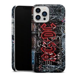 DeinDesign iPhone 13 Pro Max Handy Premium Case Smartphone Handyh&uuml;lle Schutzh&uuml;lle matt Merchandise Acdc Official Licensed Product Premium Case