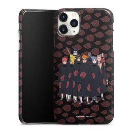 DeinDesign iPhone 11 Pro Max Handy Premium Case Smartphone Handyh&uuml;lle Schutzh&uuml;lle gl&auml;nzend Official Licensed Product Akatsuki Naruto Shippuden Premium Case