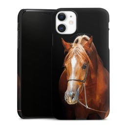 DeinDesign iPhone 11 Handy Premium Case Smartphone Handyh&uuml;lle Schutzh&uuml;lle matt Horse Hobby Mare Premium Case