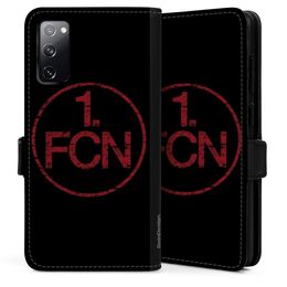 DeinDesign Galaxy S20 Handy Klapph&uuml;lle Handyh&uuml;lle aus Kunst Leder schwarz Flip Case Merchandise Sideflip mit Lasche