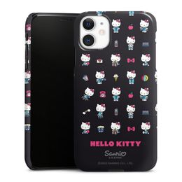 DeinDesign iPhone 11 Handy Premium Case Smartphone Handyh&uuml;lle Schutzh&uuml;lle gl&auml;nzend Merchandise Kindheit Hello Kitty Premium Case