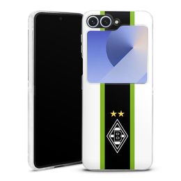 DeinDesign Galaxy Z Flip 6 Handy Hard Case Schutzh&uuml;lle transparent Smartphone Handy H&uuml;lle Logo Gladbach Borussia M&ouml;nchengladbach Hard Case