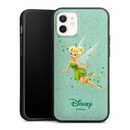 DeinDesign iPhone 12 mini Handy Premium Silikon H&uuml;lle Handyh&uuml;lle schwarz Case Official Licensed Product Disney Tinkerbells Silikon Premium Case