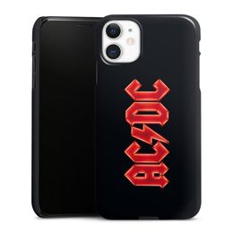 DeinDesign iPhone 11 Handy Premium Case Smartphone Handyh&uuml;lle Schutzh&uuml;lle gl&auml;nzend Official Licensed Product Acdc Logo Premium Case