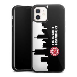 DeinDesign iPhone 12 Handy Gallery Case Handyh&uuml;lle 9H Geh&auml;rtetes Glas R&uuml;ckseite H&uuml;lle Eintracht Frankfurt Sge Official Licensed Product Gallery Case