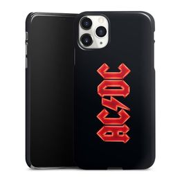 DeinDesign iPhone 11 Pro Max Handy Premium Case Smartphone Handyh&uuml;lle Schutzh&uuml;lle gl&auml;nzend Official Licensed Product Acdc Logo Premium Case