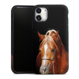 DeinDesign iPhone 11 Handy Panzer Handyh&uuml;lle robuste Outdoor H&uuml;lle Schutzh&uuml;lle matt Horse Hobby Mare Tough Case