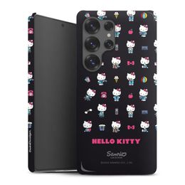 DeinDesign Galaxy S25 Ultra Handy Premium Case Smartphone Handyh&uuml;lle Schutzh&uuml;lle gl&auml;nzend Kindheit Merchandise Hello Kitty Premium Case