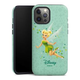 DeinDesign iPhone 12 Pro Handy Panzer Handyh&uuml;lle robuste Outdoor H&uuml;lle Schutzh&uuml;lle matt Official Licensed Product Disney Tinkerbells Tough Case