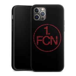 DeinDesign iPhone 12 Pro Handy Premium Silikon H&uuml;lle Handyh&uuml;lle schwarz Case Merchandise Silikon Premium Case