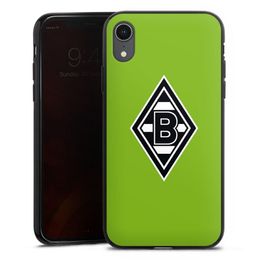 DeinDesign iPhone Xr Handy Silikon H&uuml;lle Case schwarz Handyh&uuml;lle Gladbach Soccer Borussia M&ouml;nchengladbach